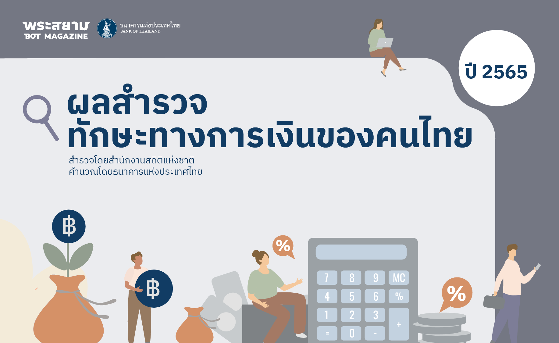 ผลสำรวจทักษะทางการเงินของคนไทย ปี 2565